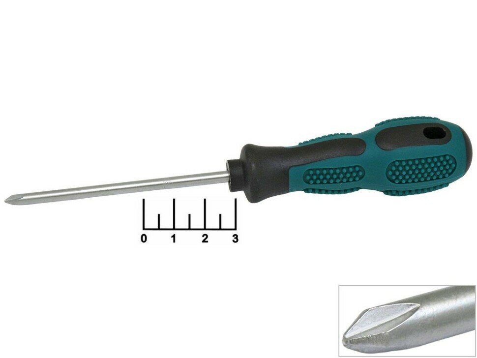 Отвертка 4*75мм трехгранная Y (трехлучевая)