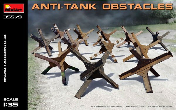 35579 MiniArt Противотанковые ежи 1/35