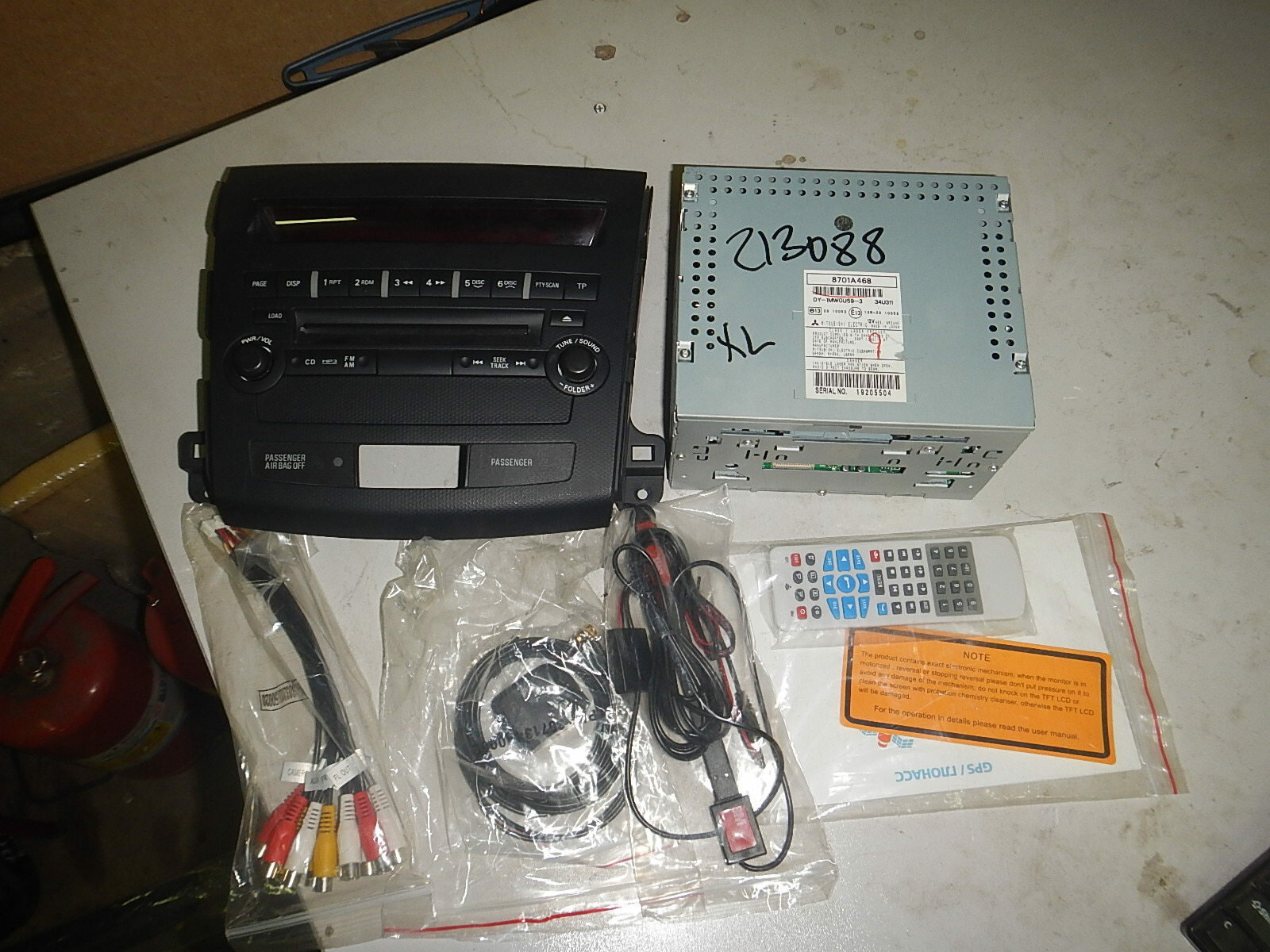 Б/У Магнитола, Mitsubishi (Митсубиси)-OUTLANDER XL (CW) (06-12) MITSUBISHI OUTLANDER XL (CW) (06-12) без видимых поврежд...