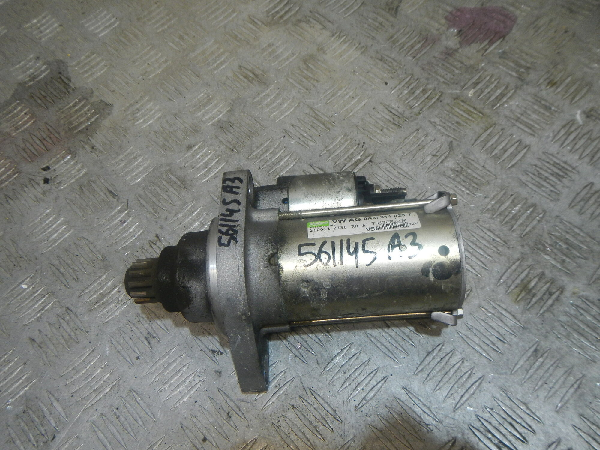 Б/У Стартер, Audi (Ауди)-A3 (8PA) (04-) AUDI A3 (8PA) (04-) 1.2л, CBZ, 8V Turbo Без видимых повреждений. 561145 VAG арт. ...