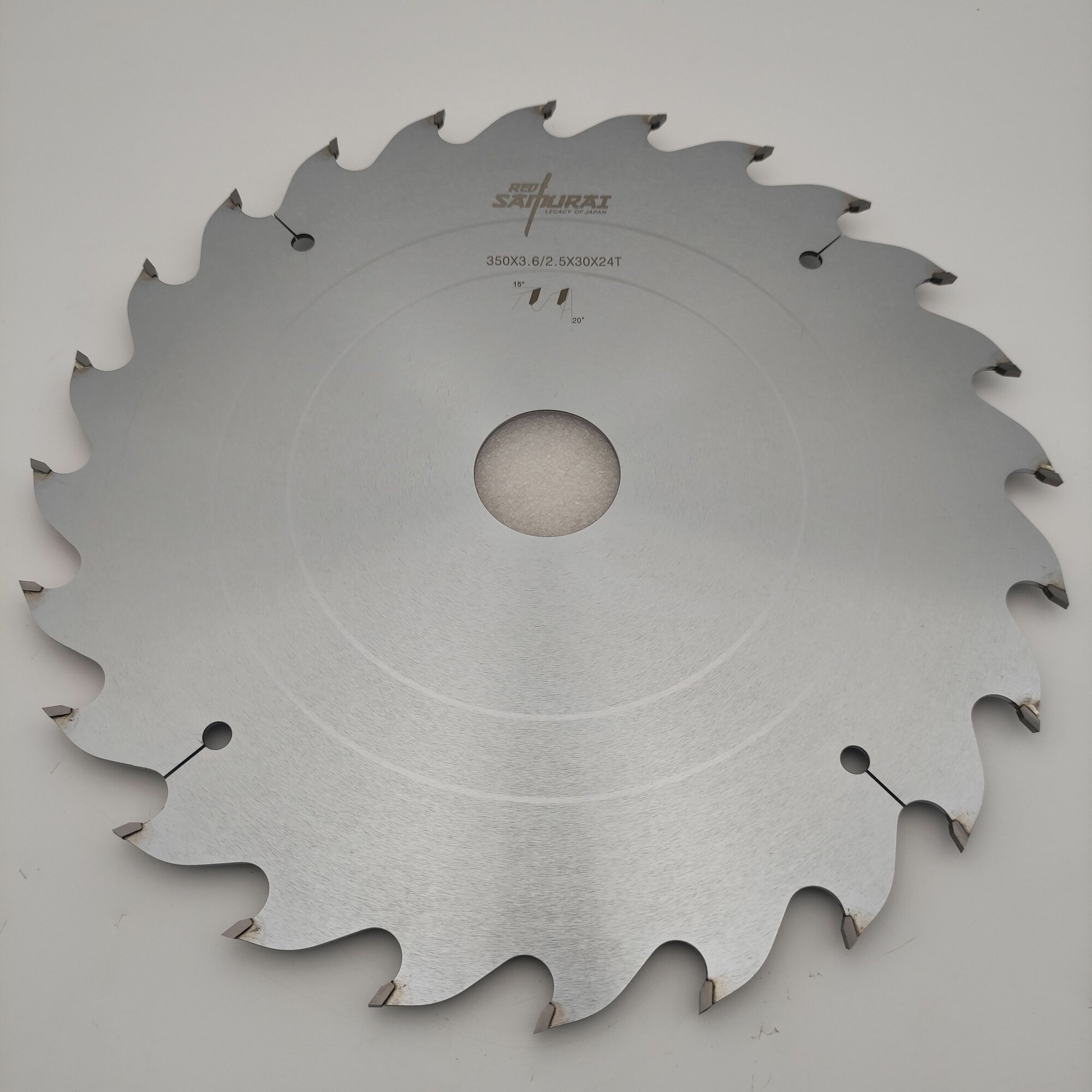 Пильный диск 350х50х3,6/2,5 z24 для продольного пиления WZ RED SAMURAI