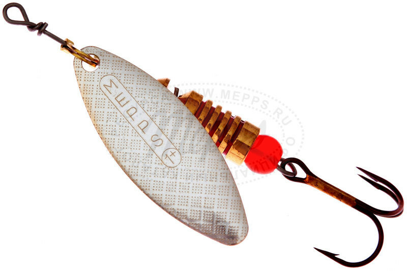 Блесна вращающаяся MEPPS Aglia Long 6.0г №1+ #S