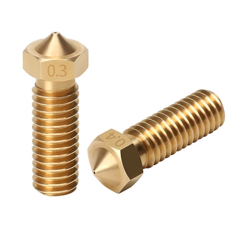 Printfly E3D Volcano Форсунка для 3D-принтера 0.4mm, 1Pcs brass