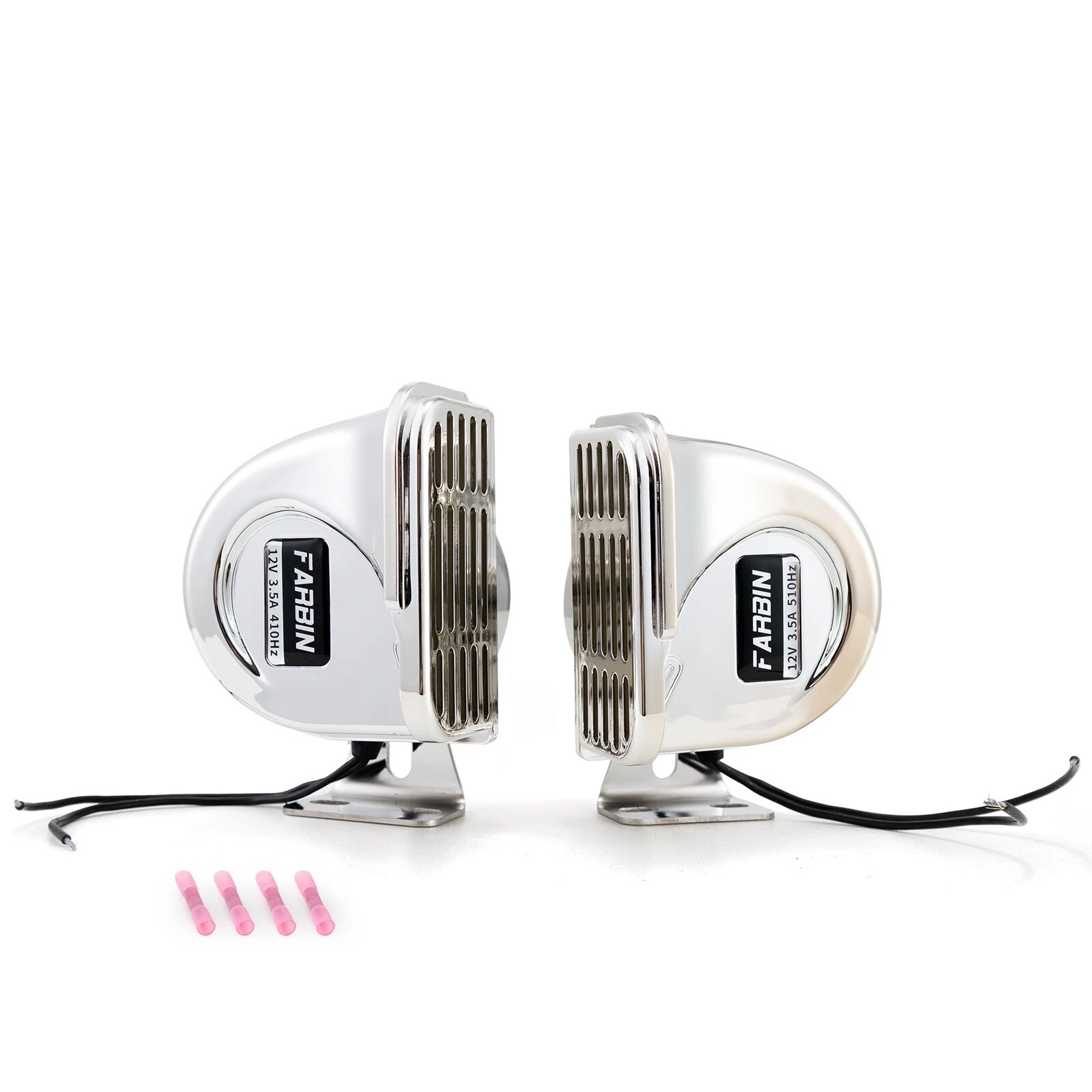 ALLREY 12 В морской электрический звуковой сигнал в виде улитки из нержавеющей стали 304, 1Pair