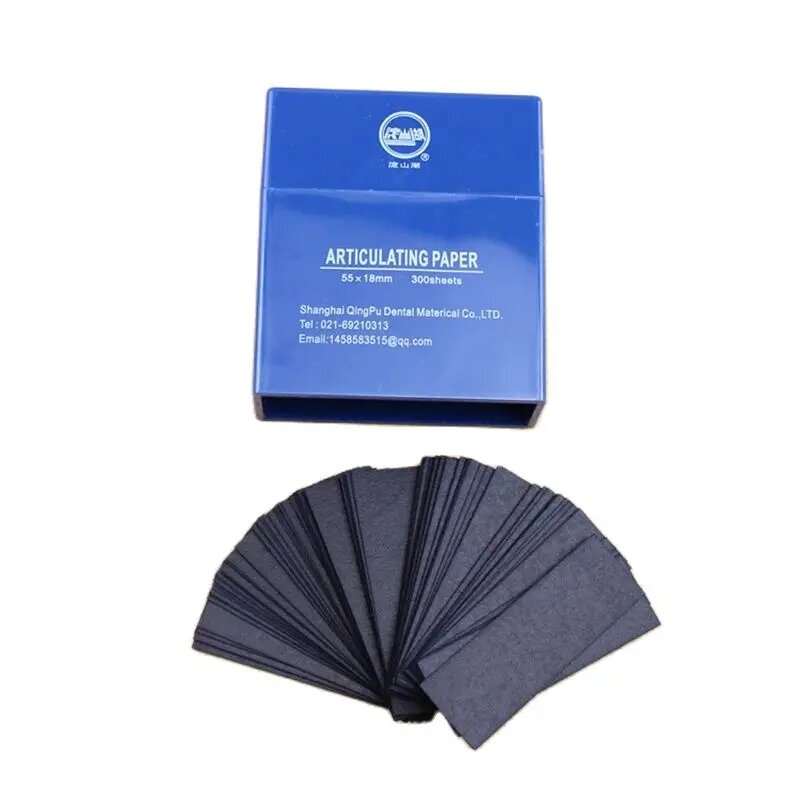 Артикуляционная бумага LISM 300 листов синяя/красная Blue 300sheet