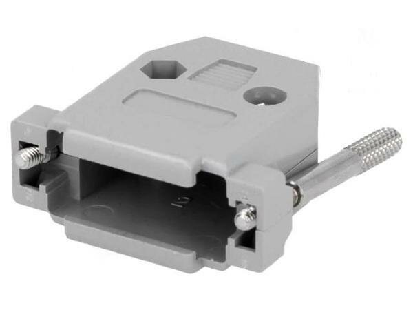 Корпус для разъемов CONNFLY DSC-315, D-Sub, D-Sub HD 26 pin, D-sub 15 pin, прямой, 1 шт