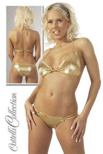 Бикини золотого цвета Cottelli Collection