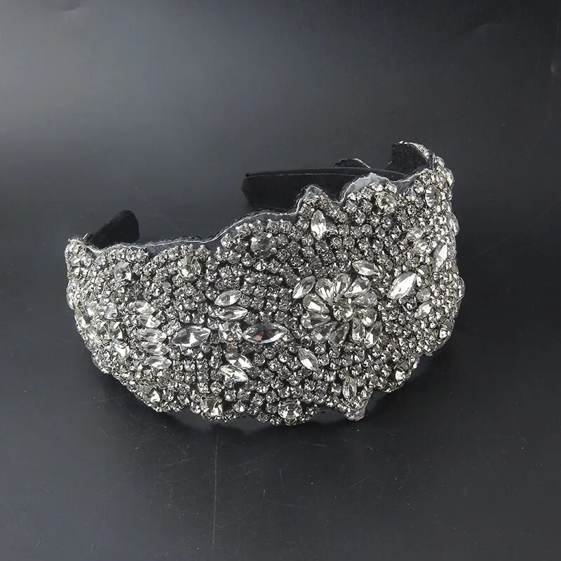 Ободок для волос Glassysky Серебряный, 1