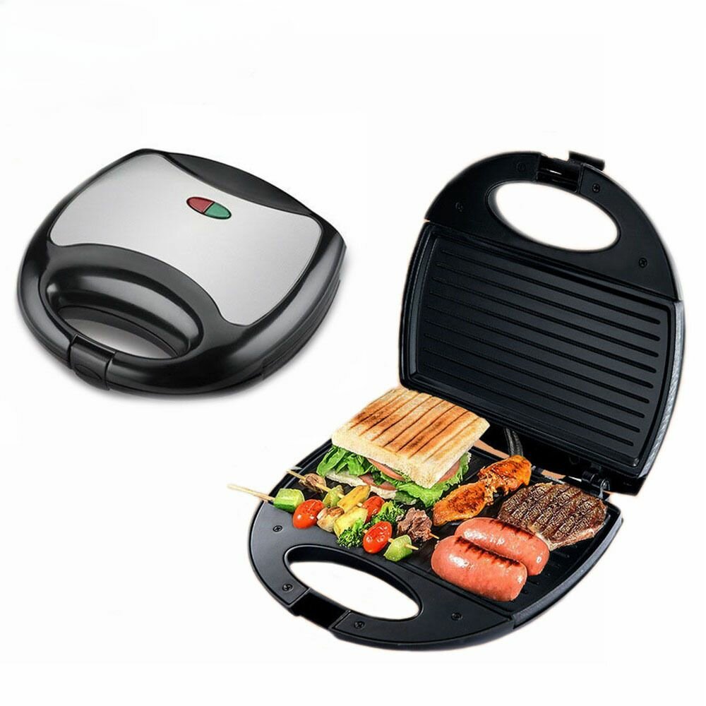 Нержавеющая сталь, машина для приготовления завтрака, бытовая, машина для приготовления сэндвичей, тост-батончик с вафлями