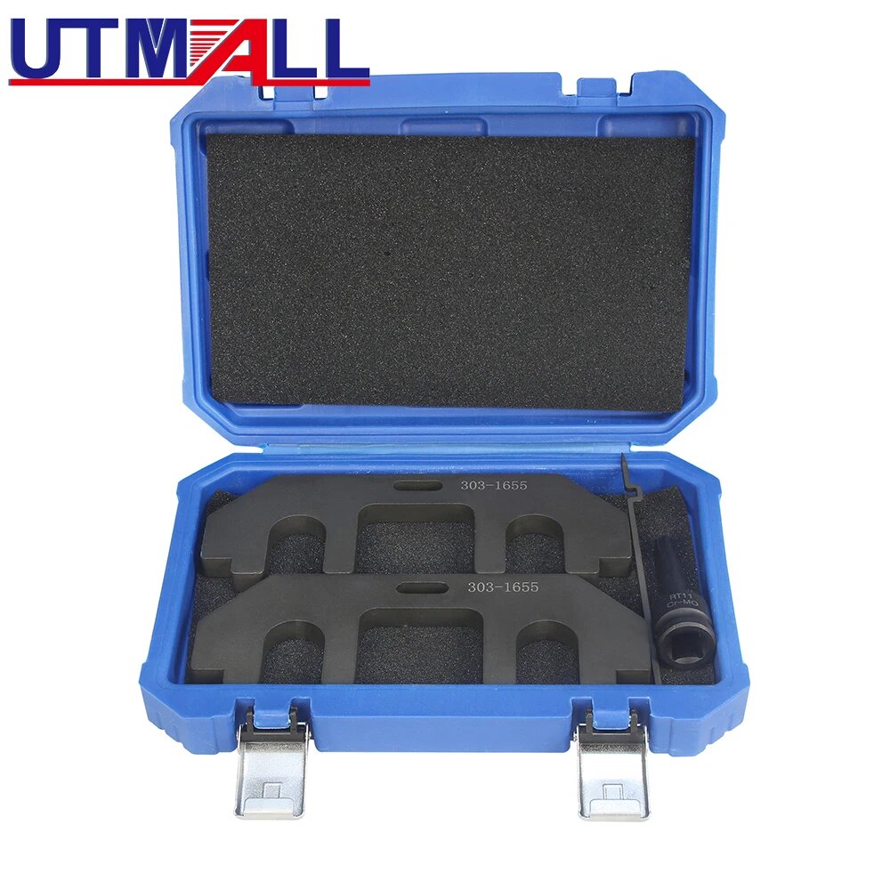 303-1655 Инструмент для удерживания распределительного вала и набор натяжителей цепи 303-1530 для Ford 3,5 л, обновленный EcoBoost