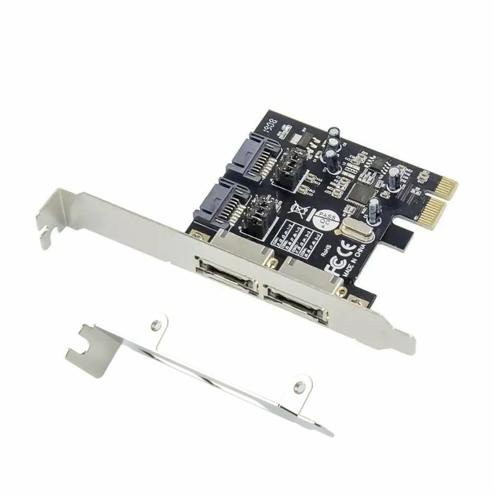 Контроллер PCI-E Asmedia ASM1061 2 x SATA, 2 x eSATA, SATA 3.0 6Gb/s (ORIENT A1061S)