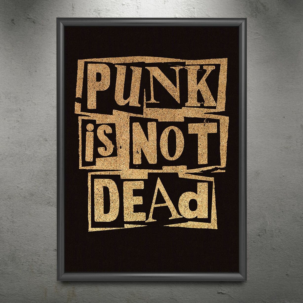 Постер Punk rock. Панки. Плакат Панк рок