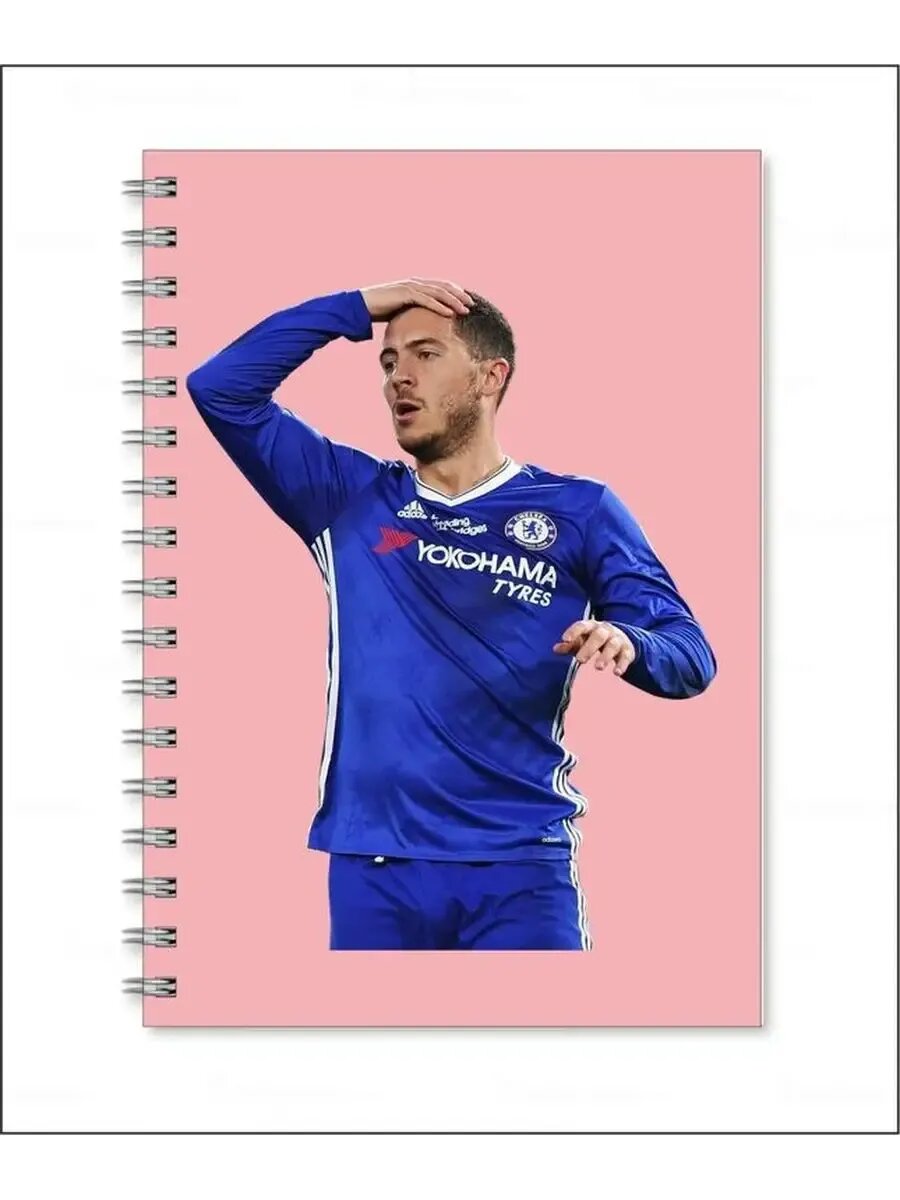 Тетрадь Эден Мишель Азар, Eden Michael Hazard №19, А4