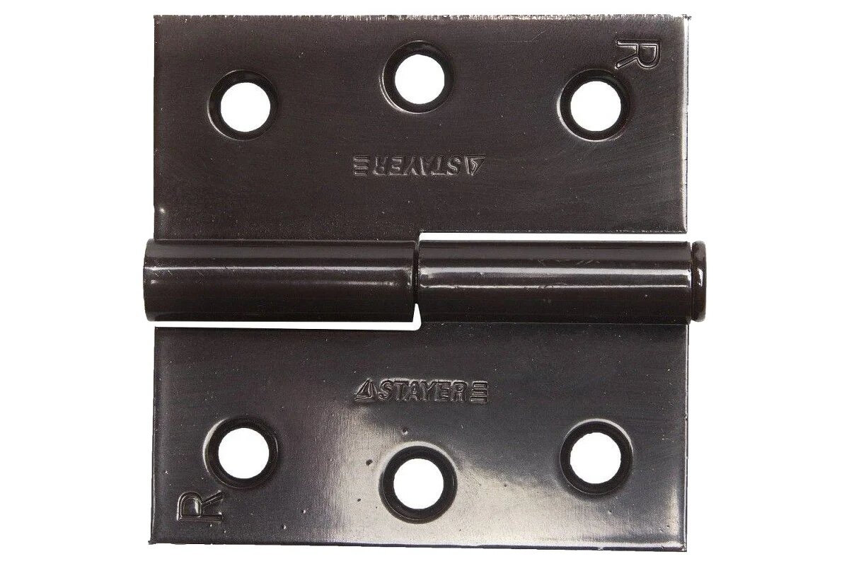 STAYER Master разъемная дверная петля правая коричневая 75 мм крепления 37613-75-3R