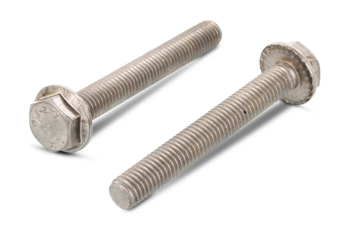 Edelfix Болт DIN 6921 M10x35 A2 нерж. с фланцем с зазубр, шестигр. гол, 2 шт