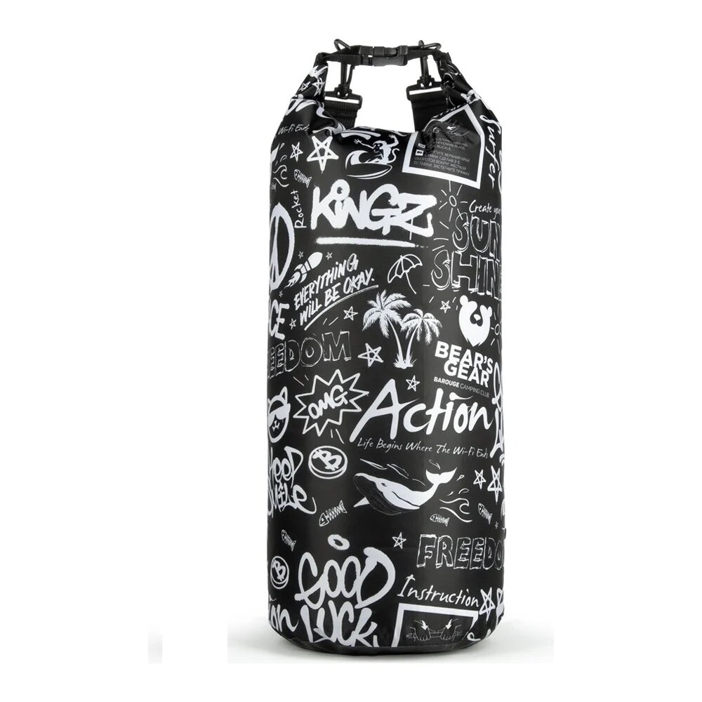 BAROUGE Гермомешок 30 л черный, 27см/60см BCG-111/50 BCG-111 30 л/черный