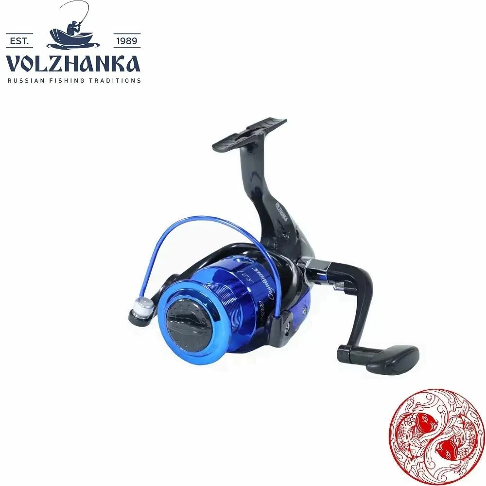 Катушка б/ин "Волжанка Спутник WR 4000" (3 подш)0.30мм/200м)