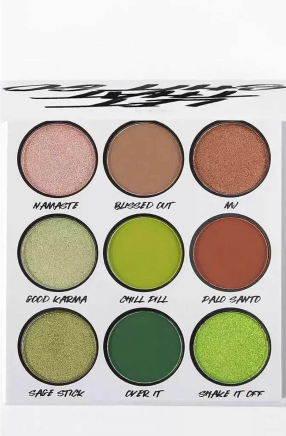 BH Cosmetics, Тени для век, LET THAT SНIT GO, 9 Color Shadow Palette.