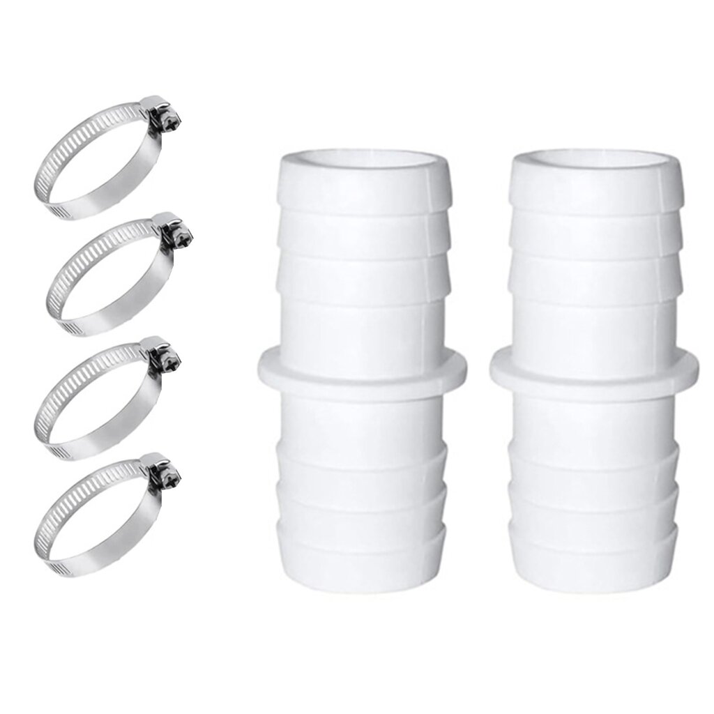 Многофункциональный Адаптер Вакуумного Шланга Для бассейна 38 мм Соединитель Шланга Для бассейна Текстура ABS Подходит для Пластикового Оборудования Для бассейна