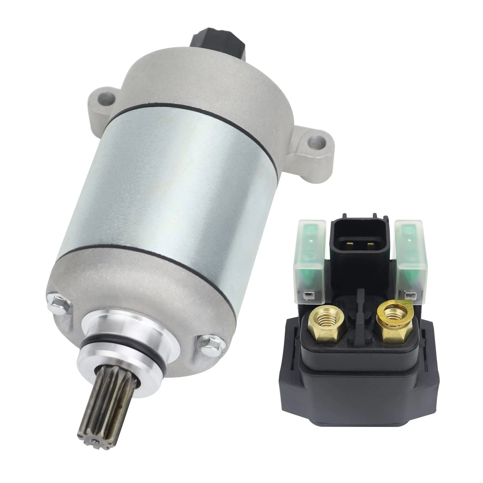 Стартер и реле для Yamaha Grizzly 550 2009-2014 Grizzly 700 2009-2023 Kodiak 700 2016-2023, 28P-81890-00-00 28P-81890-01-00