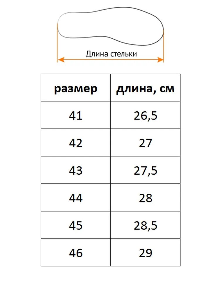 Стельки для обуви 4 шт — фото 1