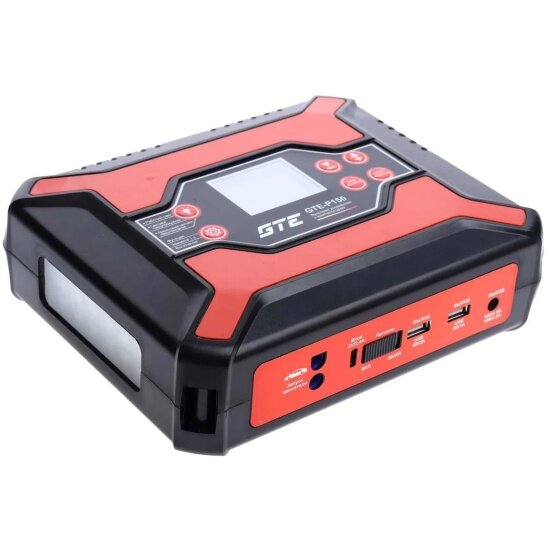 Пусковое устройство Gte 5-19V 450A 12000мА/ч (power bank) с компрессором, -P150