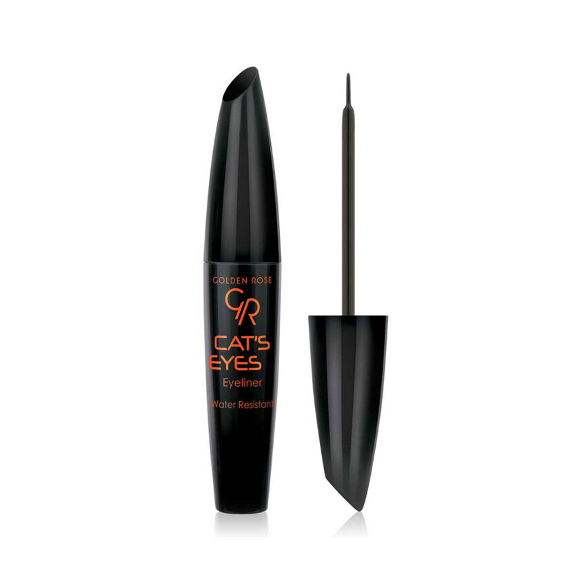 Подводка для глаз т. м. Golden Rose CAT's EYES EYELINER INTENSE BLACK интенсивный черный цвет