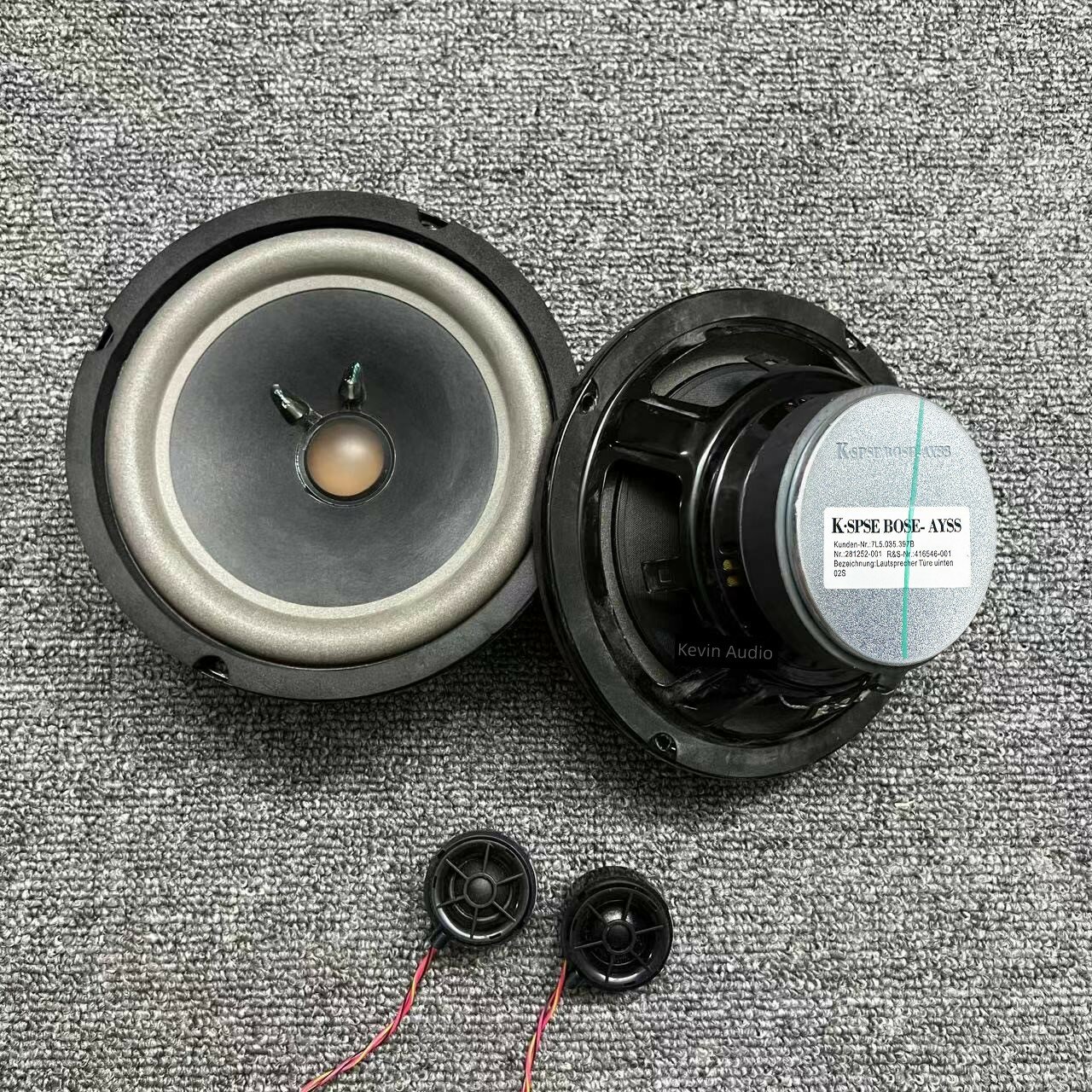 2x BOSE 6.5-дюймовая акустическая система с твитерами и вуферами для улучшения звука, оригинальная замена