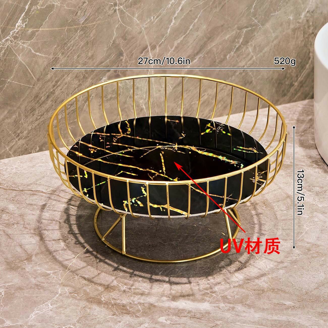 Креативная стеклянная фруктовая тарелка для гостиной, кофейного стола, конфетная тарелка для дома, тарелка для закусок и фруктов, новая стильная десертная тарелка, декоративный элемент