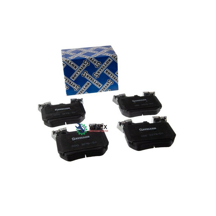 STELLOX 000327BSX колодки дисковые з! с антискр. пл.\ BMW E81/E87 3.0i/2.3d /E90/E91 1.6i-2.5d 05>