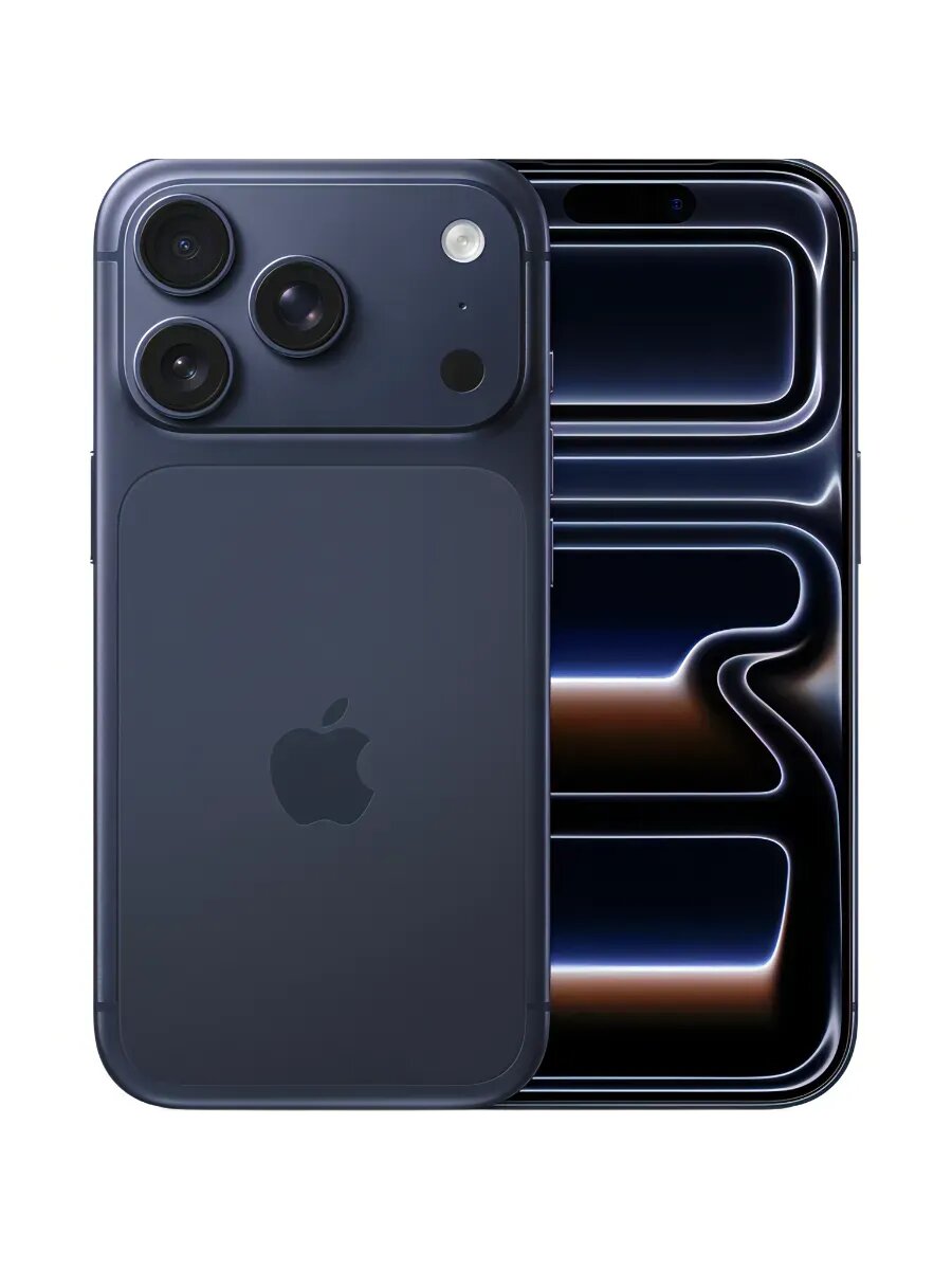 Смартфон Apple iPhone 17 Pro Max, 512GB, eSIM, OLED-экран, IP68, синий, без RuStore/Max