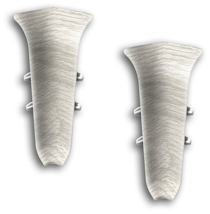 Внутренний угол для плинтуса IDEAL Классик-70мм - 230 Дуб айсберг, 2шт