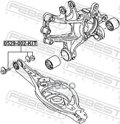 Болт Эксцентрик Mazda Рем. к-Кт