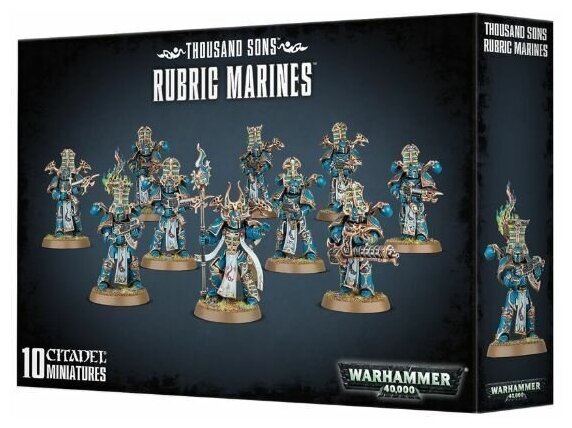 Набор пластиковых моделей Warhammer 40000 Thousand Sons Rubric Marines