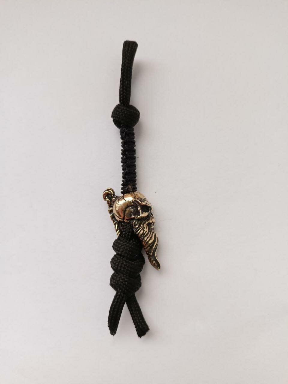 Темляк с бронзовой бусиной Скандинав