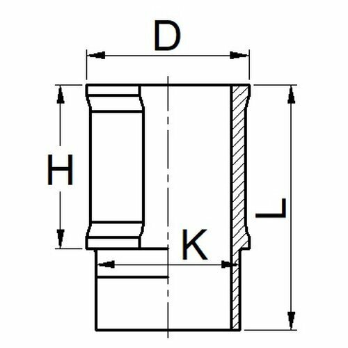 Гильза цилиндра PARTNER-P106-P306-P307 1.4-P P206 1.6-TU3 (75.00 ) STD Yenmak 5105873000