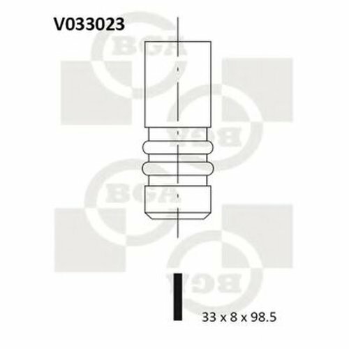 Выпускной клапан Bga V033023