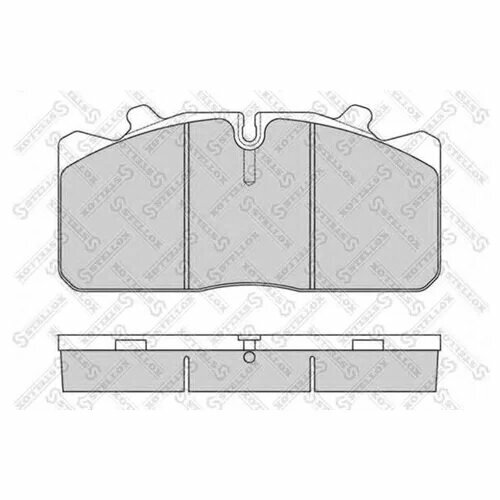 Колодки дисковые, 8511416SX STELLOX 85-11416-SX