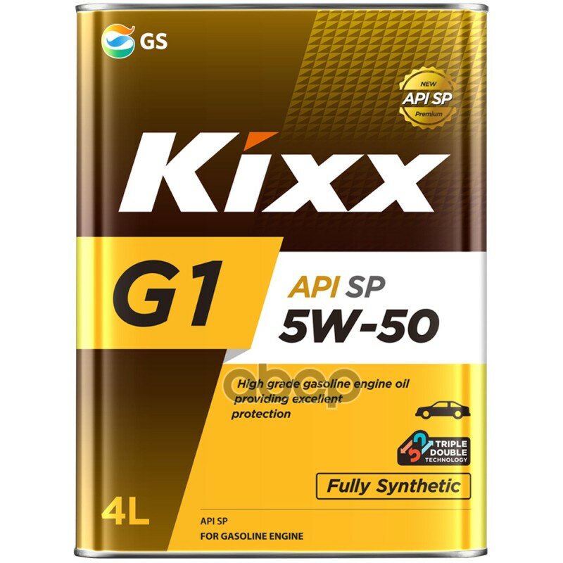 Kixx Масло моторное синтетическое G1 SP 5W-50, 4л