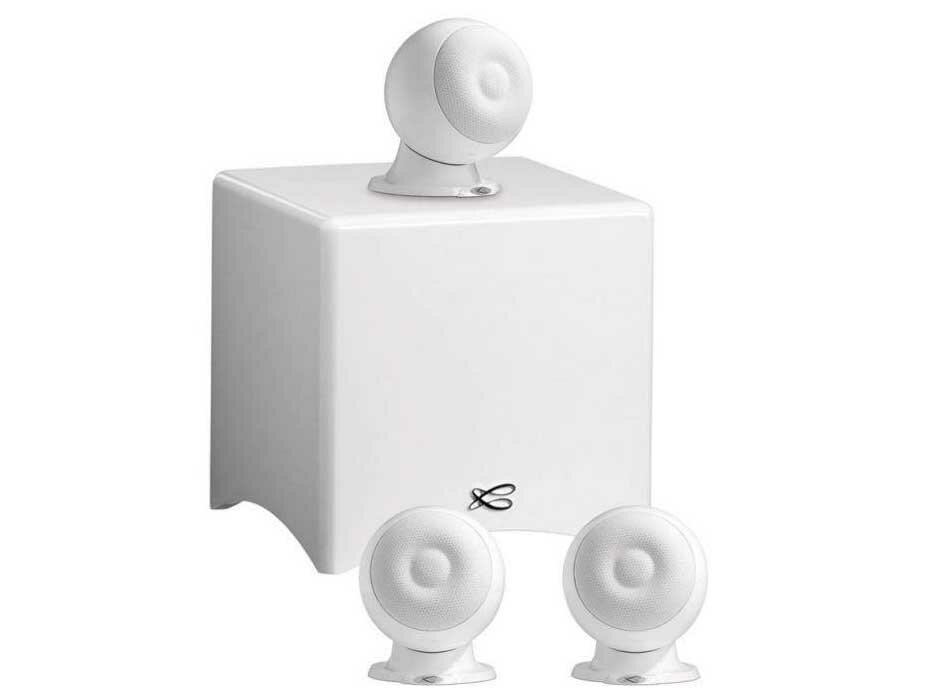 Уценка. Комплект акустики Cabasse Eole 3 System 3.1 Glossy White