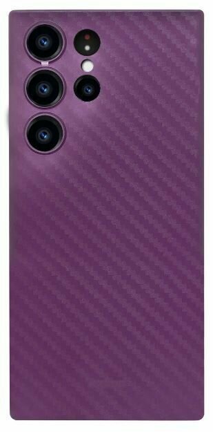Чехол Air Carbon для Samsung Galaxy S23 Ultra, фиолетовый