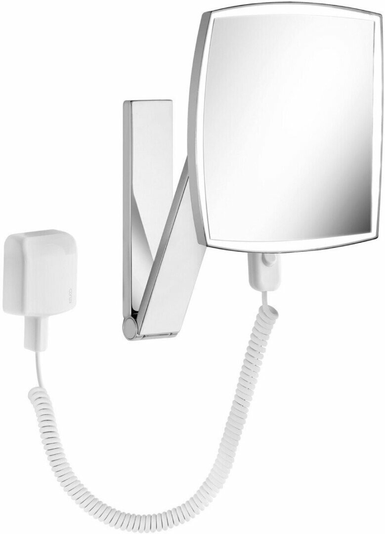 Зеркало в ванную Keuco iLook Move 17613019001, с подсветкой, настенное, увеличение 5х, хром