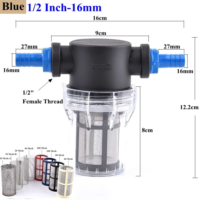Фильтр для садового шланга SgooHan 1/2 дюйма