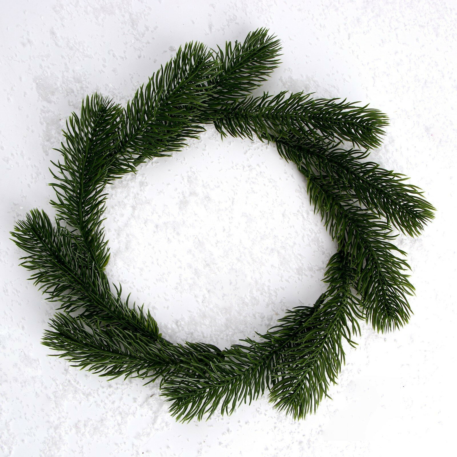 Ветка декоративная новогодняя, набор 10 шт, 15 см