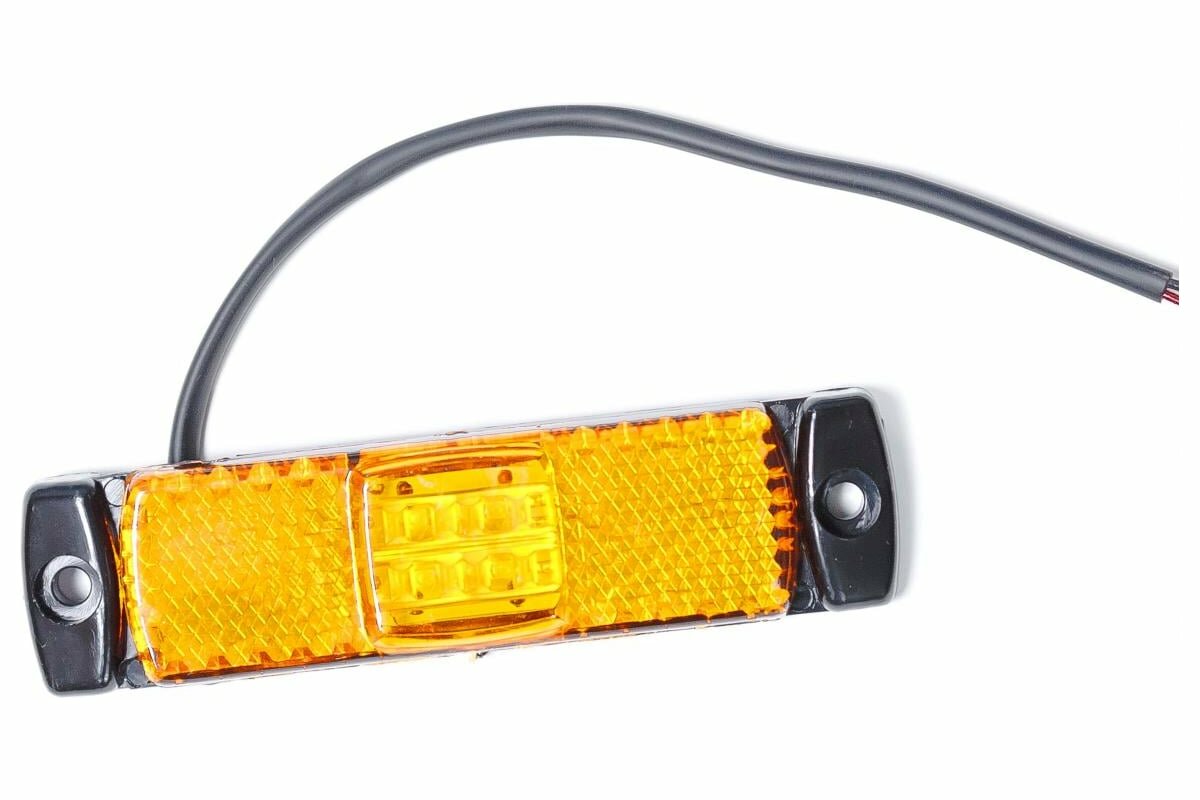 Дали-авто Универсальный маркерный фонарь 80.3731-00 желтый DA-01760 для авто