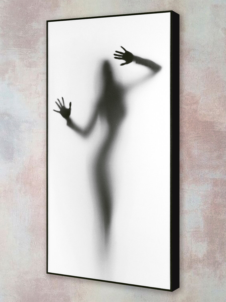 Картина на стену для интерьера Декарт настенный декор панно в раме багете в гостиную ванную детскую для офиса лофт пейзаж абстракция