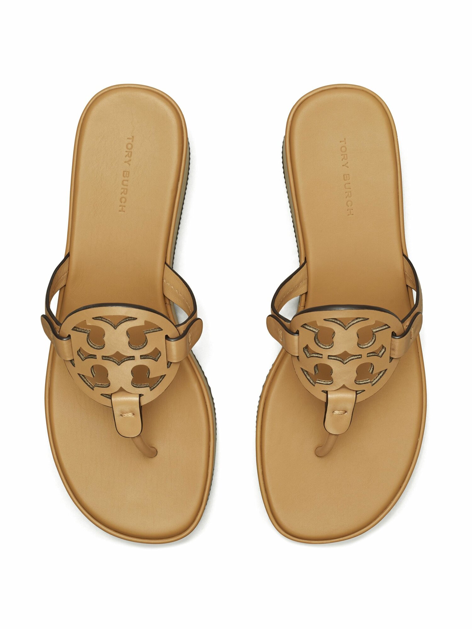 Шлёпанцы Tory Burch Miller 25, размер 6.5, разноцветный — фото 1
