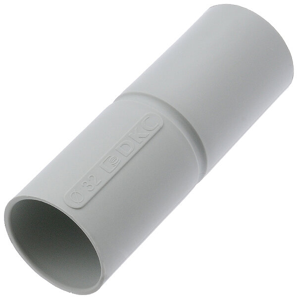 Муфта 54932 соединительная с ограничителем, для жестких труб 32мм (ДКС) (18 шт. в комплекте)