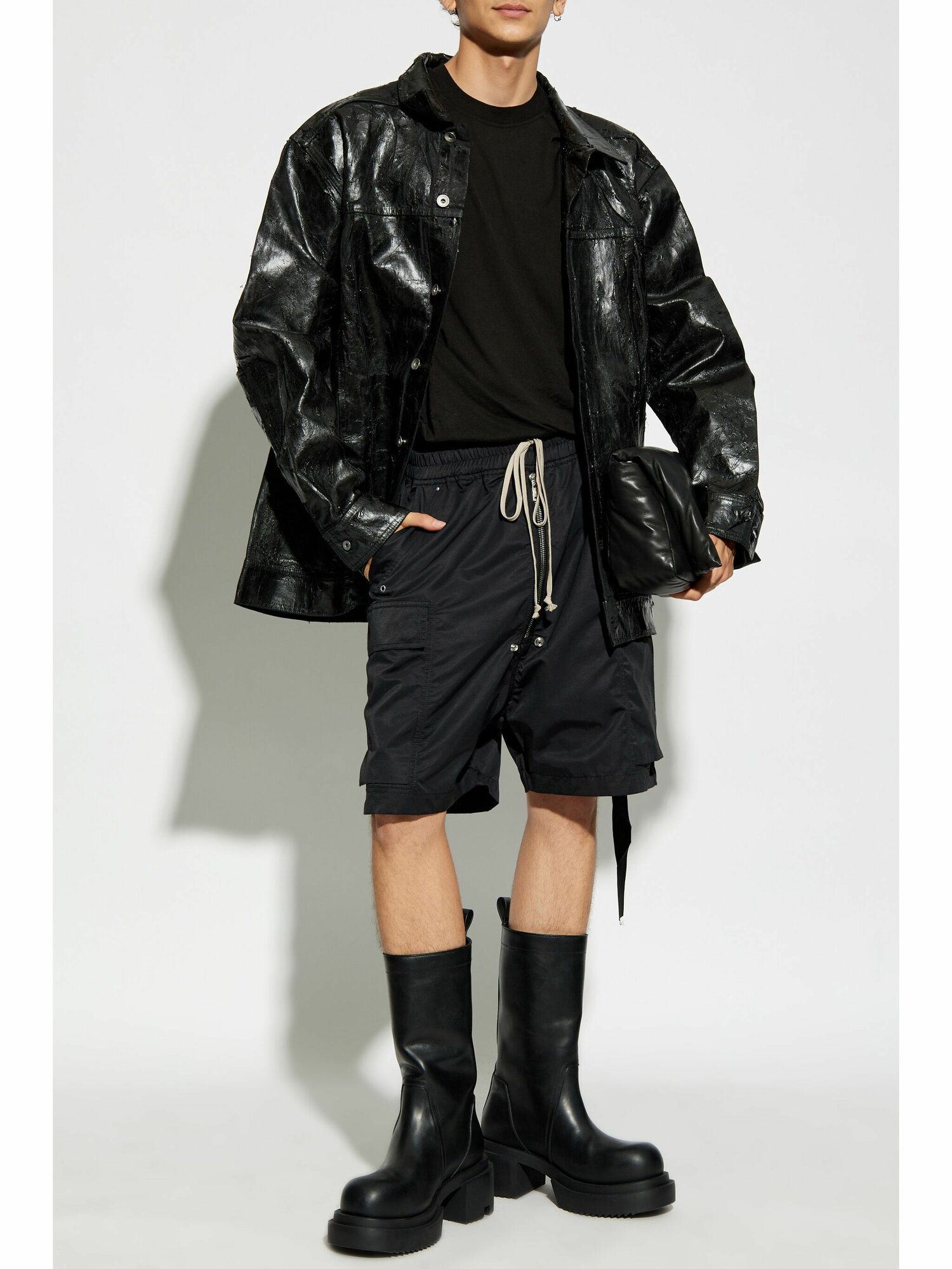 Куртка Rick Owens Jumbo Worker, размер 50, black/black — фото 1