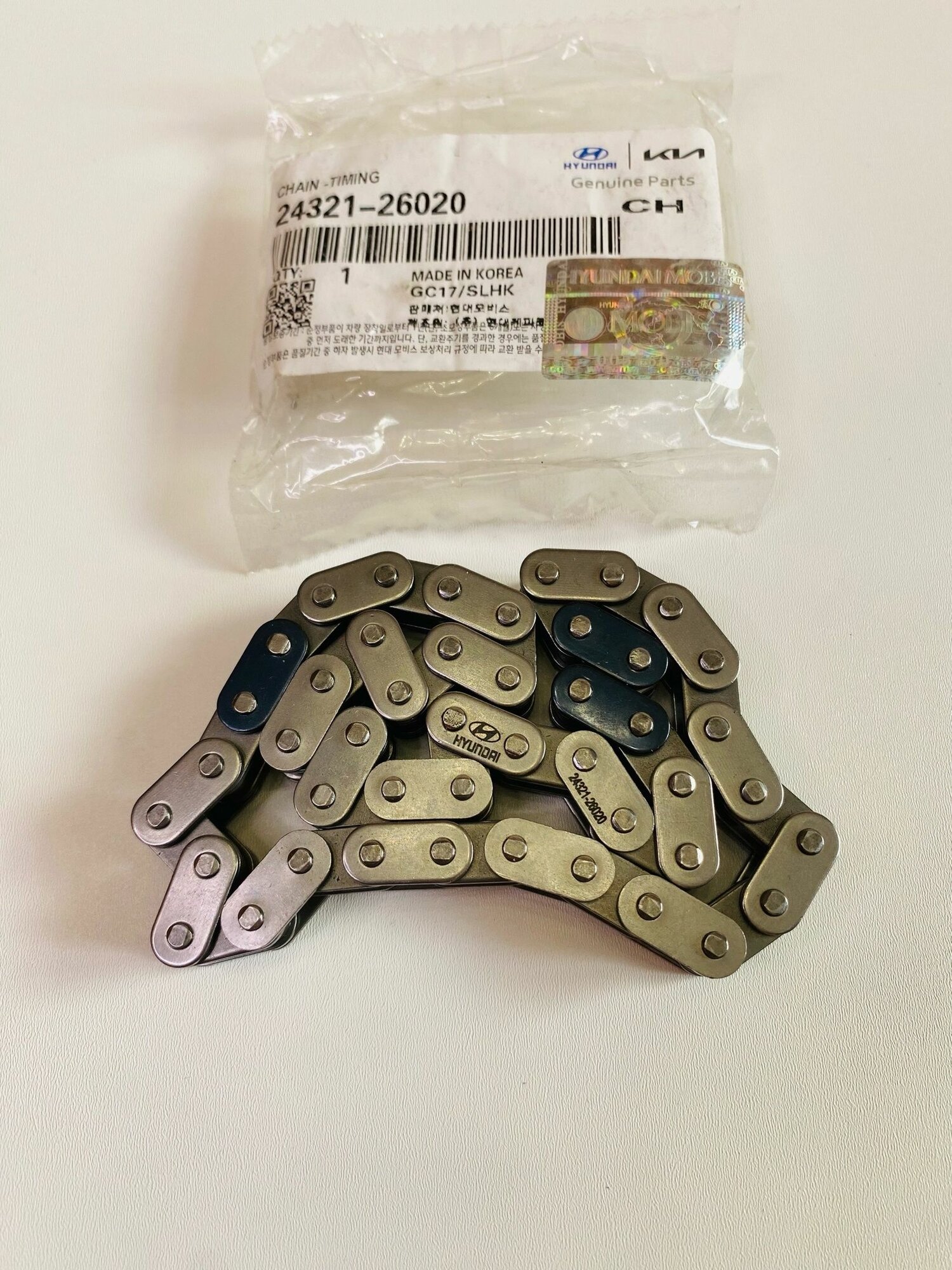 Цепь распредвалов Hyundai Accent, Kia Rio - 24321-26020.